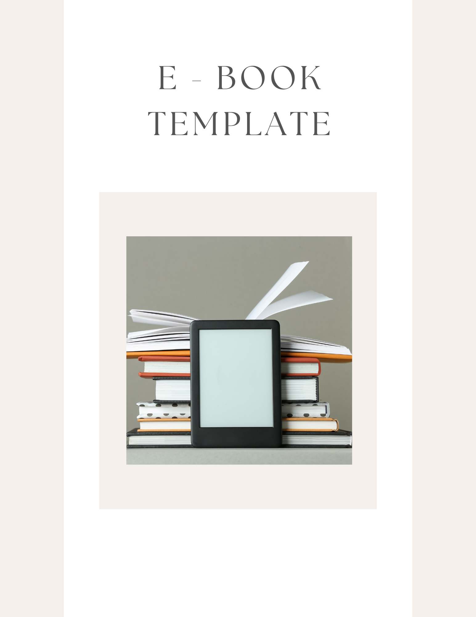 E- Book Template – UGC Central